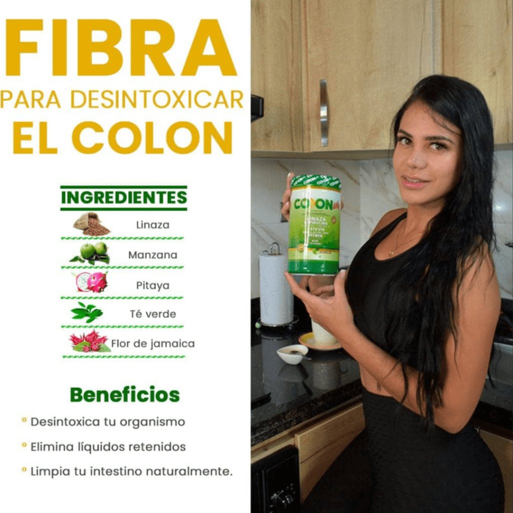 Colon Plus Original x 500 Gramos Fibra 100% Natural